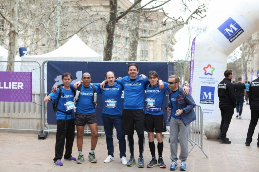 Bravo à l’équipe Exatech qui a couru le Marathon ! - Exatech